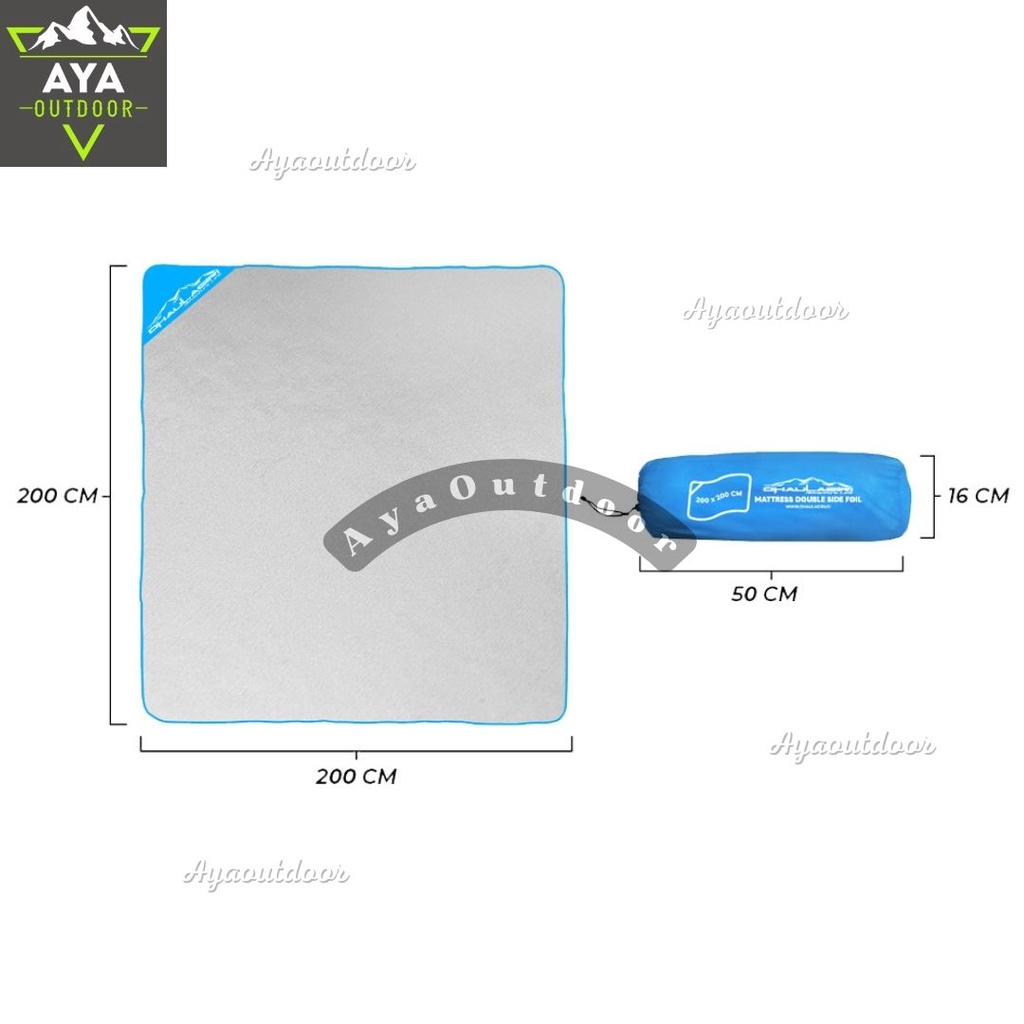 Jual MATRAS ALUMUNIUM FOIL DOUBLE SIDE SIDE MERK DHAULAGIRI ALAS TIKAR ...