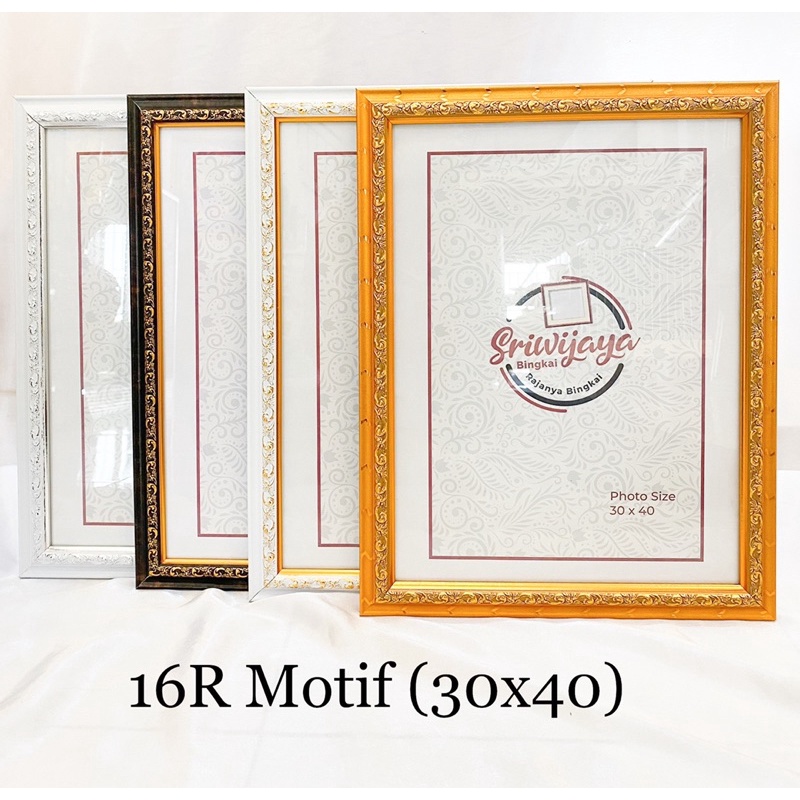 Jual Bingkai Foto A3 / 16R / 17R (30x40 cm) / Pigura / Bingkai Motif /Bingkai Murah | Shopee ...