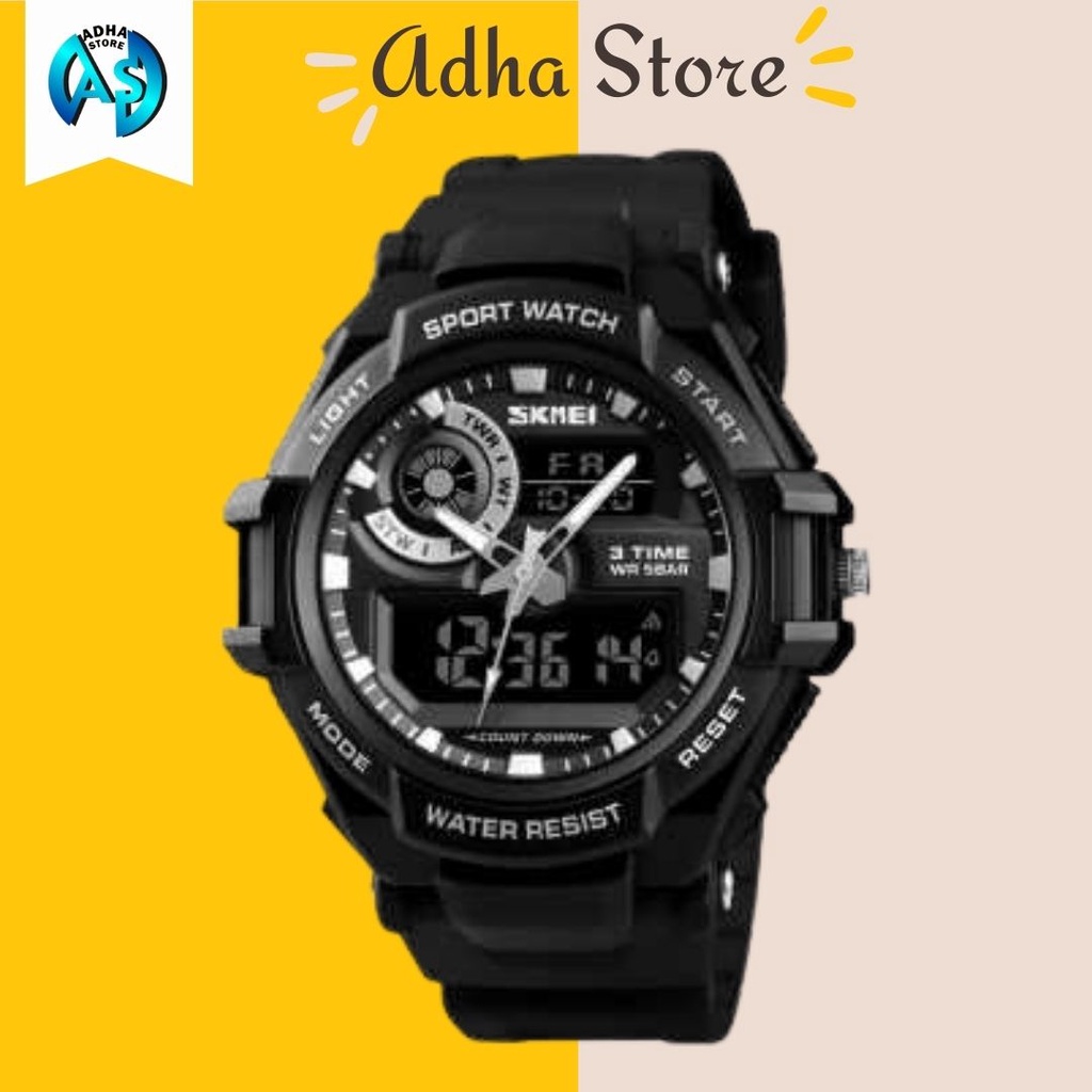 Jual Jam Tangan Analog Digital Pria Original Terbaru Anti Air dengan ...