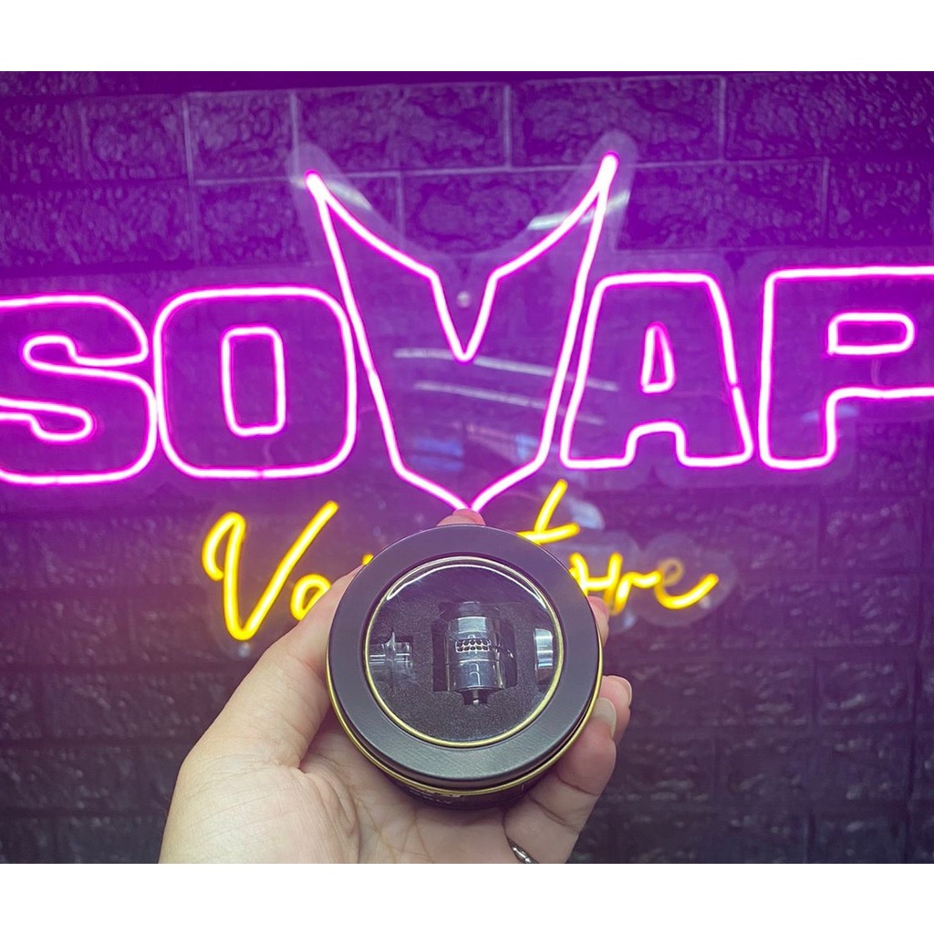 Jual Nitrous Shiny SS Dual Cap Only RDA 22mm | Shopee Indonesia