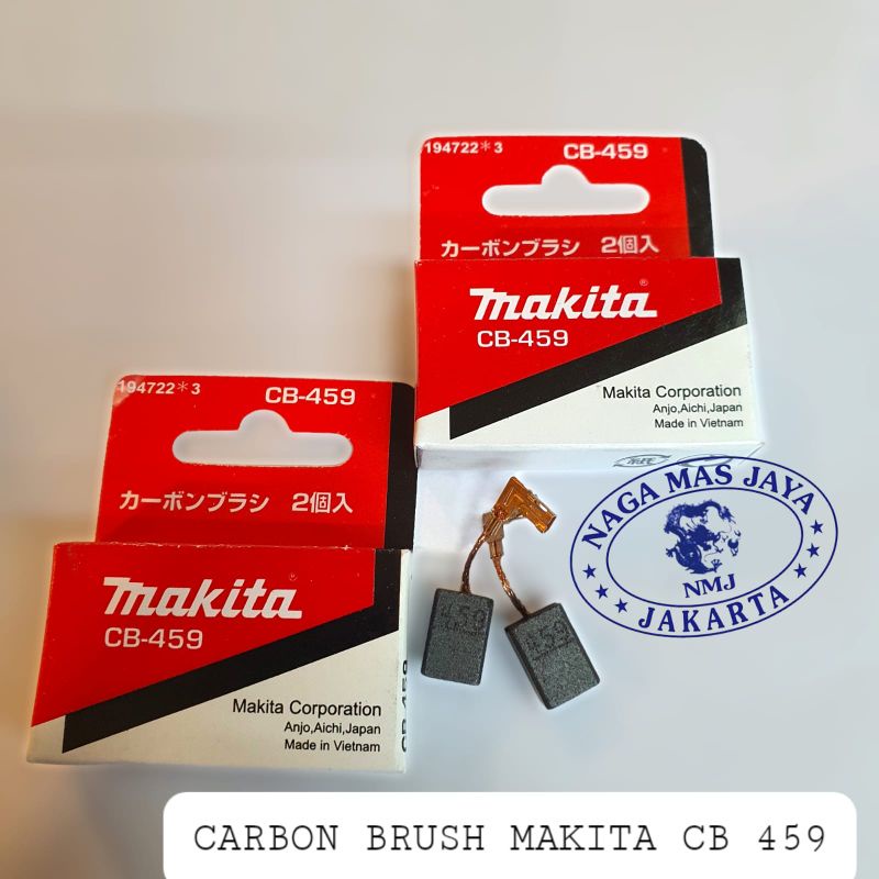 Jual CARBON BRUSH MAKITA CB 459 ORIGINAL / SPUL / SEPUL / BOSTEL ...