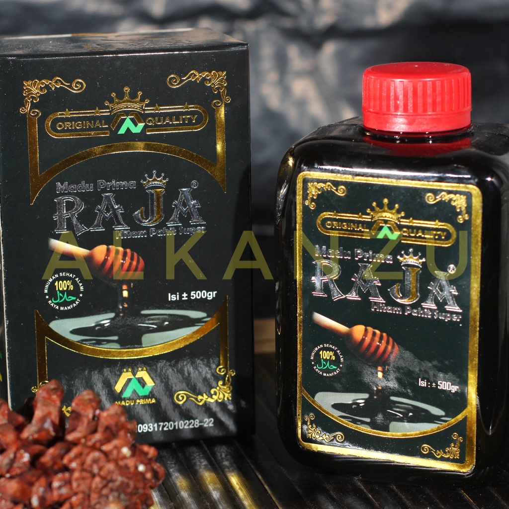 Jual Madu Prima Raja Hitam Pahit Super 500 gram 500 gr | Shopee Indonesia
