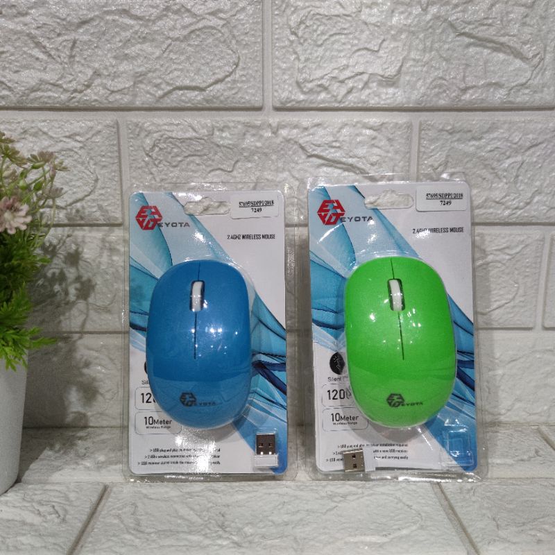 Jual MOUSE EYOTA WIRELESS-SILENT KLIK | Shopee Indonesia