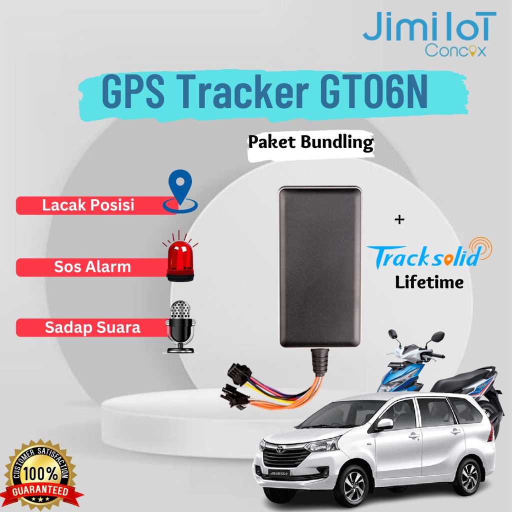 Jual Paket Concox Gps Tracker GT06N + Server Lifetime ORIGINAL BERGARANSI | Shopee Indonesia