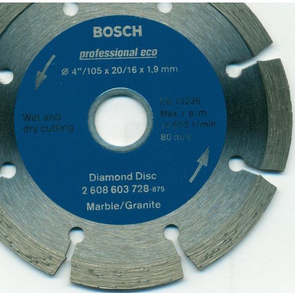 Jual Diamond Wheel 4" Bosch for Stone (Standard Series) | Shopee Indonesia