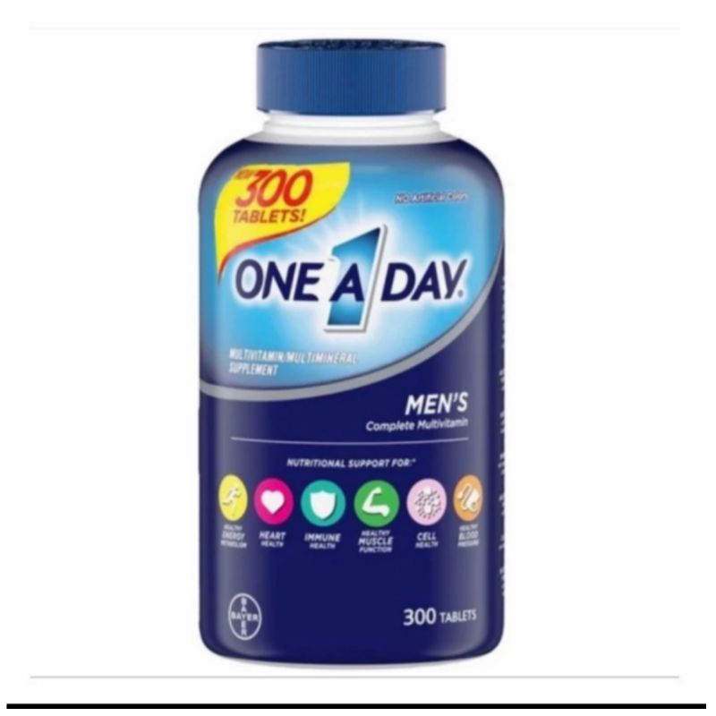 Jual One A Day Men 300 tablet pria vitamin laki-laki multivitamin ...