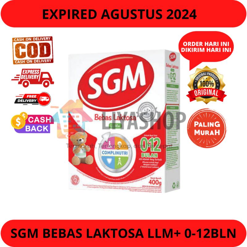 Jual [KHUSUS GOJEK KILAT] SGM LLM USIA 0 12 BULAN SGM BEBAS LAKTOSA SGM ...