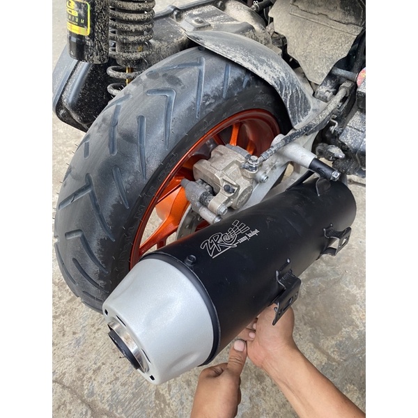 Jual knalpot copy cms zrc vario 160 dan pcx 160 zrc laser original ...