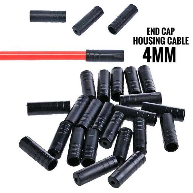 Jual PENUTUP UJUNG KABEL LUAR SHIFTER SEPEDA END CAP CABLE HOUSING 4MM ...
