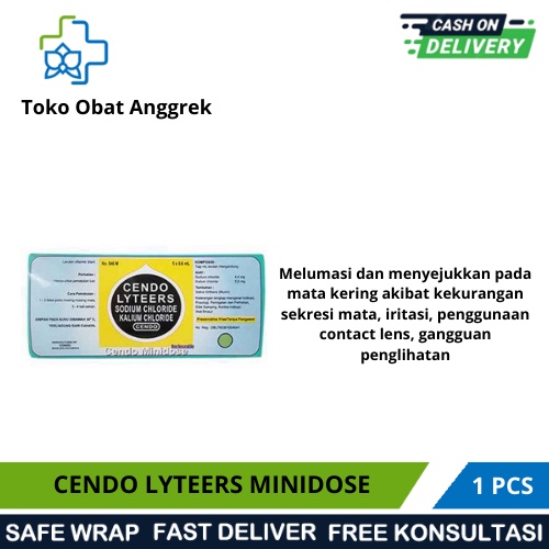 Jual CENDO LYTEERS/TETES MATA UNTUK MATA KERING/MINIDOSE | Shopee Indonesia