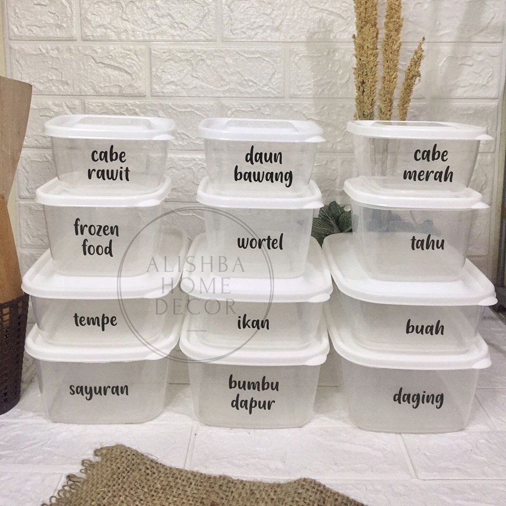 Jual FOOD CONTAINER RUMOI PREMIUM KOTAK PENYIMPANAN BUMBU KULKAS ...