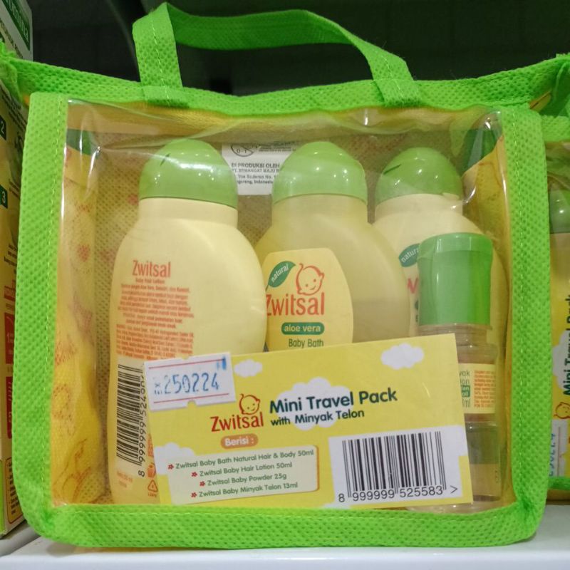 Jual Paket Zwitsal mini travel pack | Shopee Indonesia
