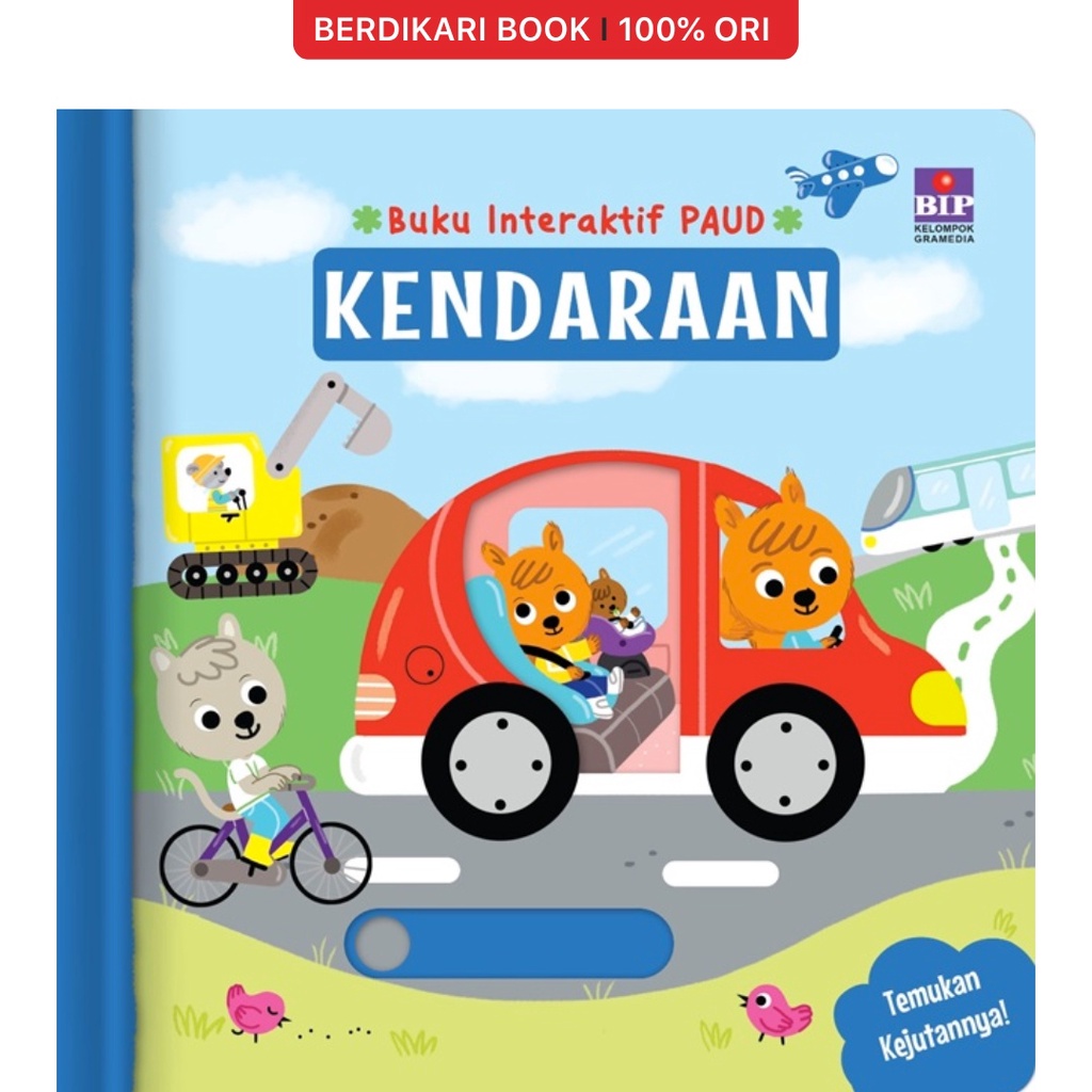 Jual Berdikari - Buku Interaktif Paud: Kendaraan (Boardbook Mekanik ...