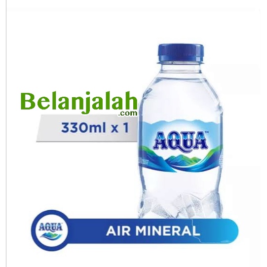 Jual AQUA BOTOL MINI 330ML SATU DUS ISI 24PCS | Shopee Indonesia
