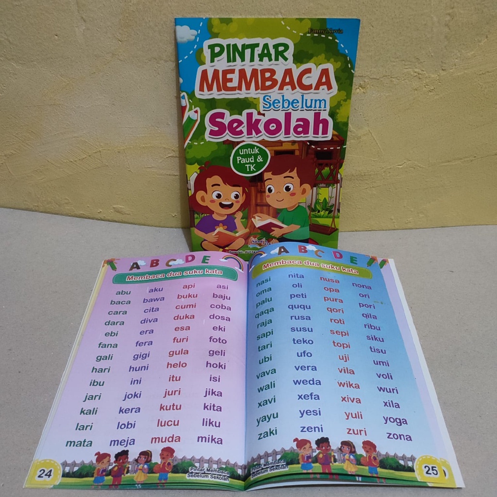 Jual Buku Anak - Pintar Membaca Sebelum Sekolah untuk PAUD & TK Full ...