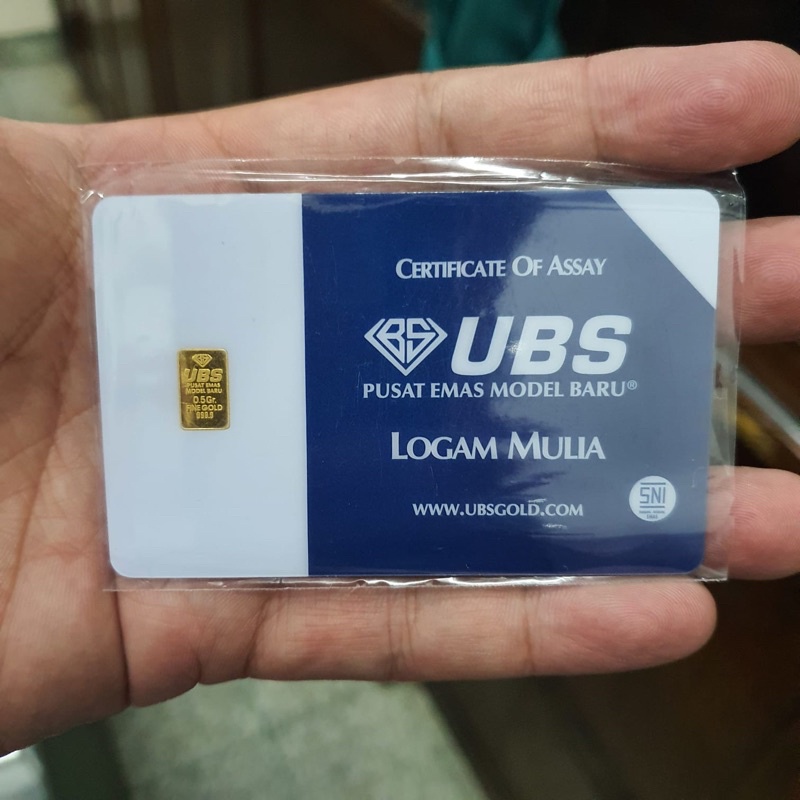 Jual UBS 0,5gr fine gold | Shopee Indonesia