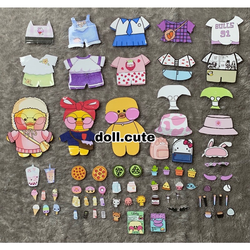 Jual Paper duck anti air lepas pasang baju dan aksesoris viral | Shopee ...