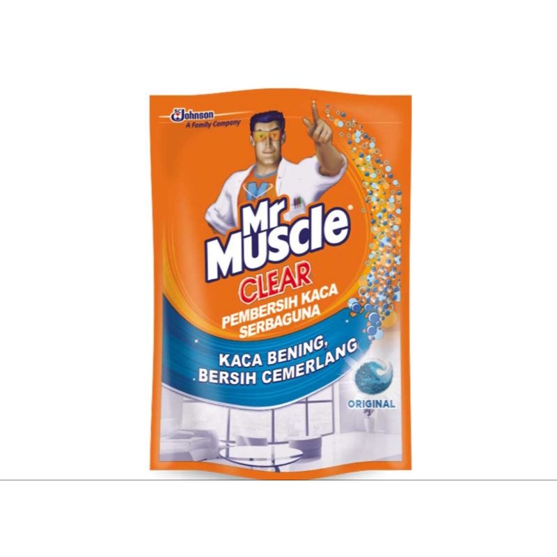 Jual MR MUSCLE CLEAR PEMBERSIH KACA 440ML | Shopee Indonesia