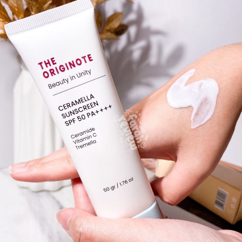Jual [READY STOCK] The Originote Ceramella Sunscreen SPF50 PA++++ 50gr ...