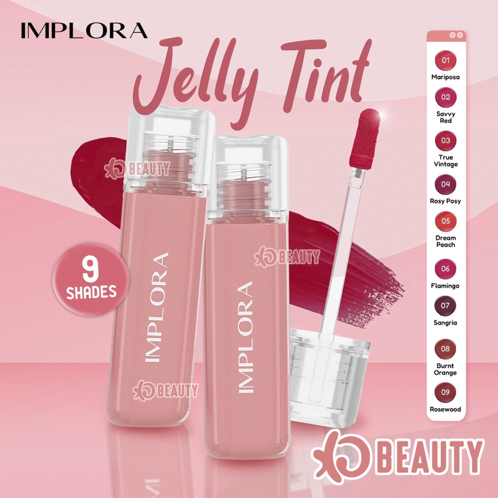 Jual Implora Jelly Tint Lip Tint 5.5gr | Shopee Indonesia