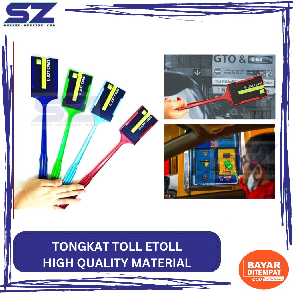 Jual Tongkat etoll tongtol kartu parkir e-toll gerbang tol emoney GTO ...