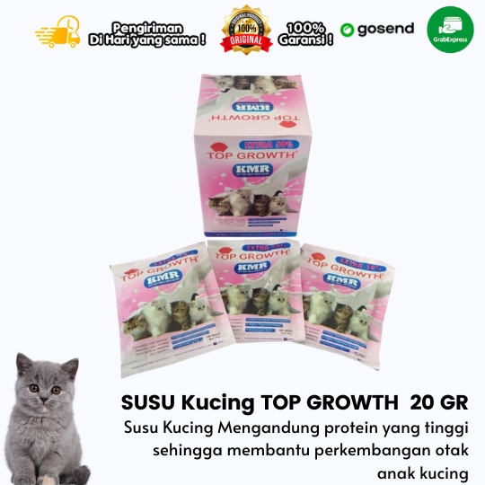 Jual Susu Kucing TOP Growth 20 GR | Shopee Indonesia