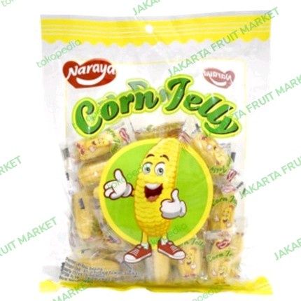 Jual (PERMEN) NARAYA CORN JELLY CANDY 400GR | Shopee Indonesia