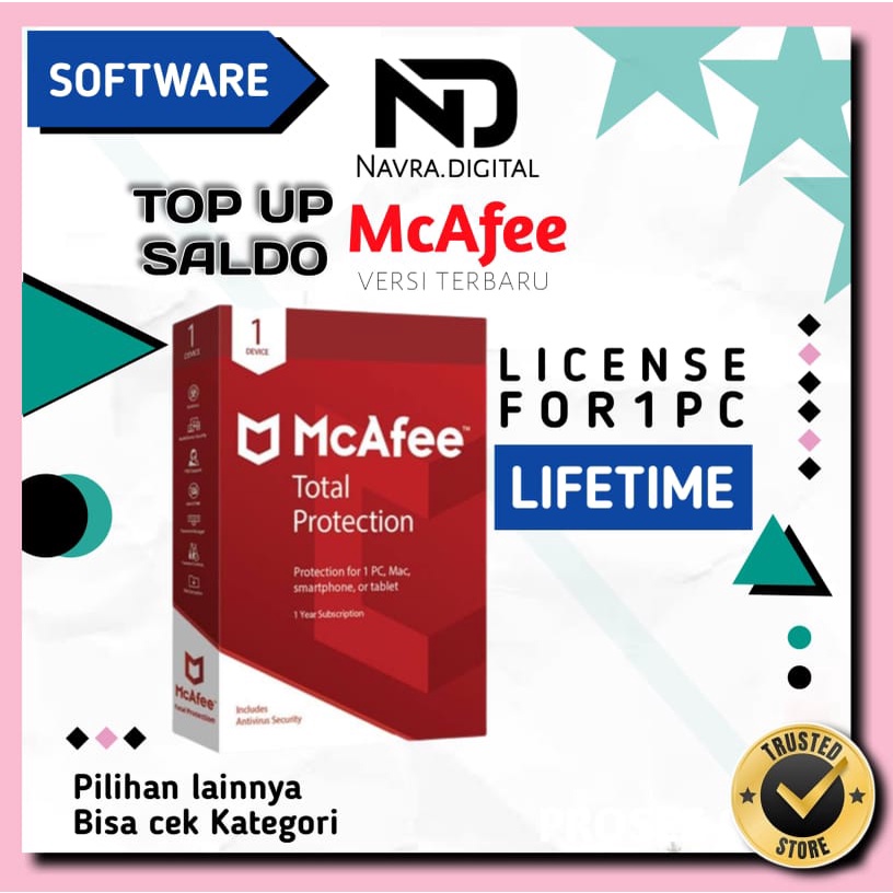 Jual Antivirus McAfee Fullversion 2022 | Antivirus PC | Antivirus Komputer | Original | Shopee ...