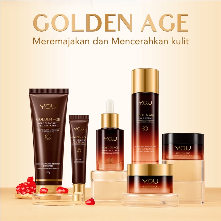 Jual Sudut Cantik - YOU GOLDEN AGE DEEP CLEANSING FACE WASH | 2 IN 1 ...