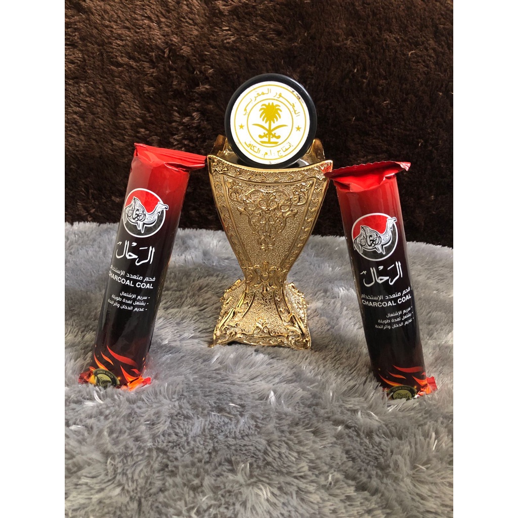 Jual Paketan B Bukhur 1 Set Buhur Tempat Bakar MEWAH ANTIK Dupa Arang ...