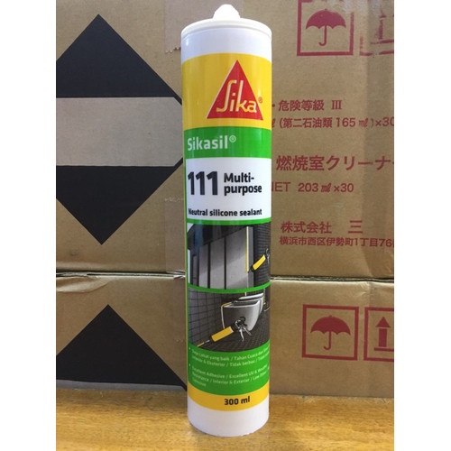 Jual Sikasil Ap sealant neutral SIKASIL 111 AP SEALANT 300 ml | Shopee Indonesia