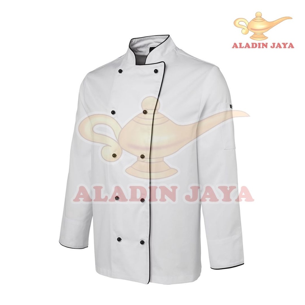 Jual Baju Koki Lengan Panjang Chef Jacket Pria Wanita | Shopee Indonesia