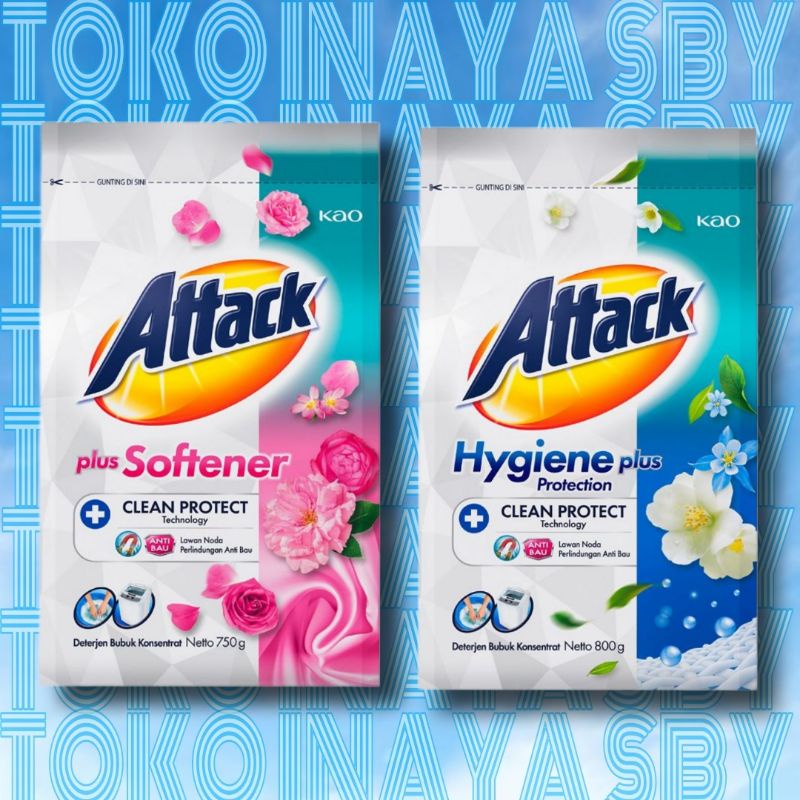 Jual Attack Detergent Kosentrat 800 gr (Kemasan Baru) | Shopee Indonesia