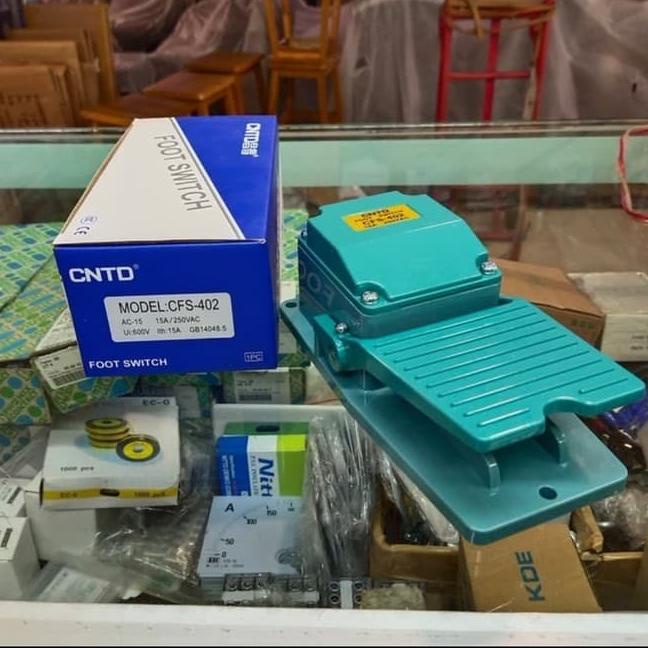 Jual Foot Switch CFS-402 SFM-1 FORT Pedal Saklar Injak Kaki Mesin ...