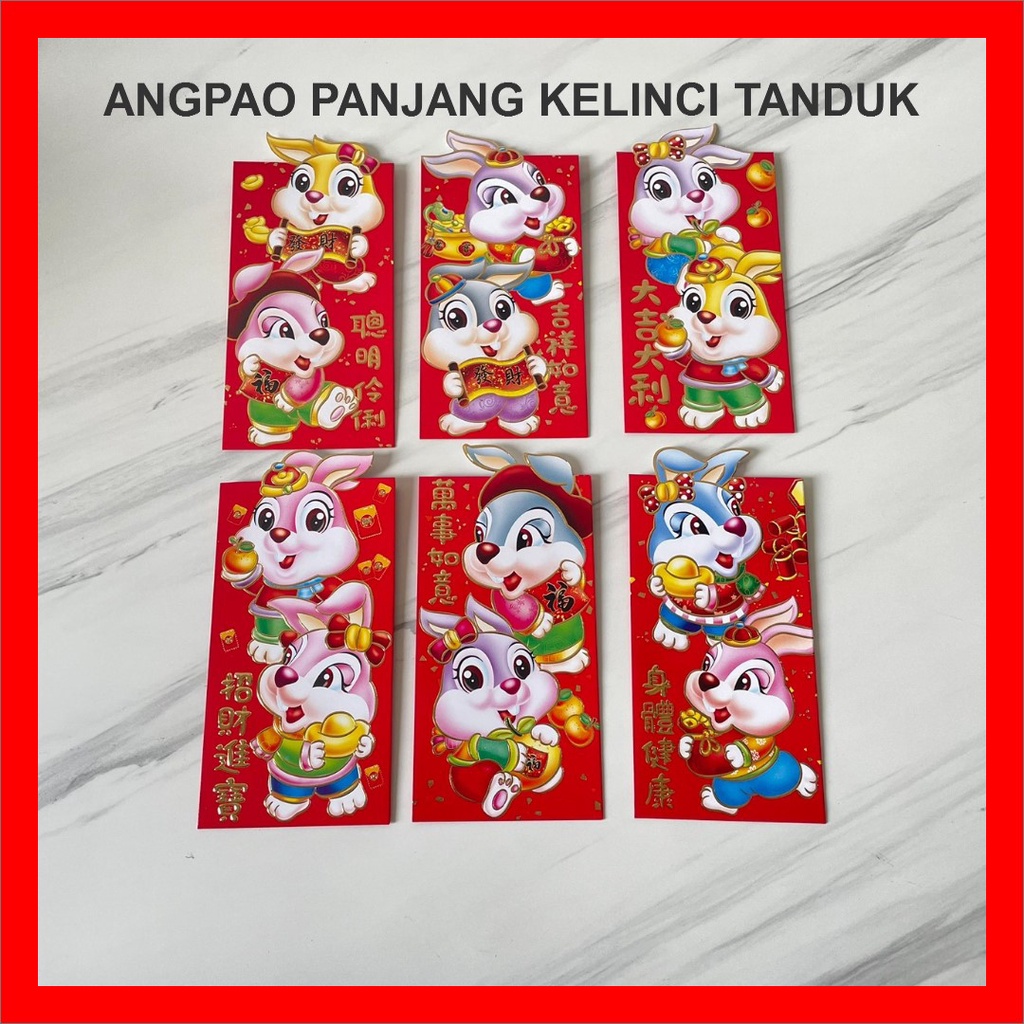 Jual ANGPAO PANJANG IMLEK KELINCI RABBIT 2023 / ANGPAO KELINCI 2023 ... Jual ANGPAO PANJANG IMLEK KELINCI RABBIT 2023 / ANGPAO KELINCI 2023 ...