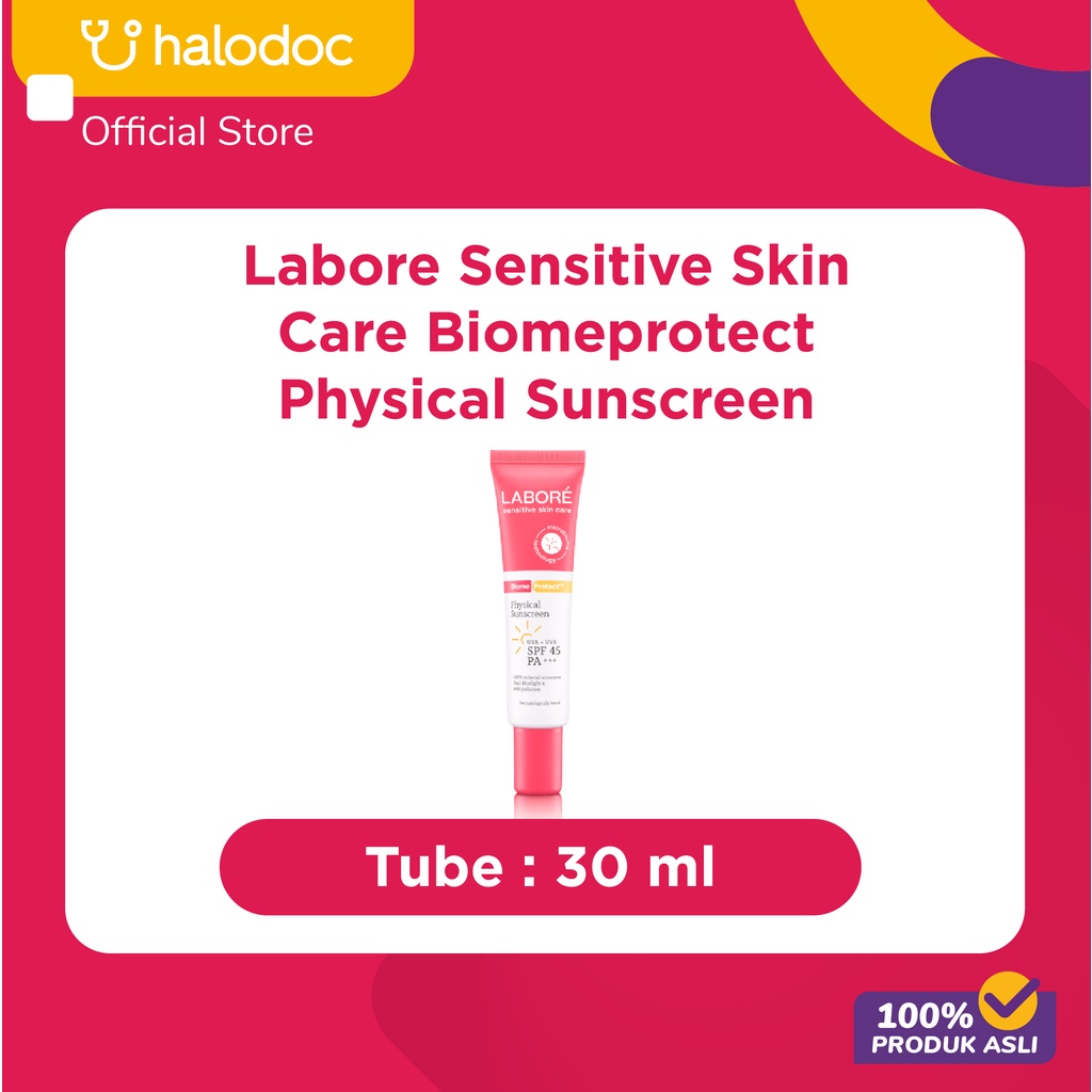 Jual Labore Sensitive Skin Care Biomeprotect Physical Sunscreen 30 ml ...