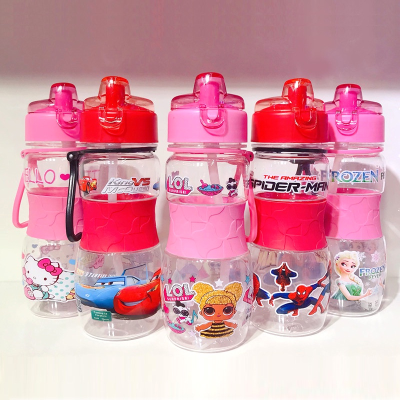 Jual Central.id Botol Minum Anak Karakter 350ml / tempat Minum Anak ...