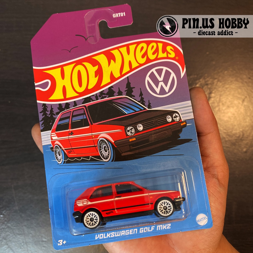 Jual HOT WHEELS VOLKSWAGEN GOLF MK2 , VW SERIES ORIGINAL HOTWHEELS by ...