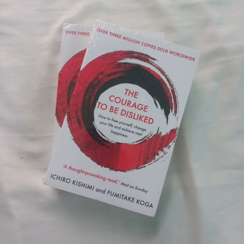 Jual Buku THE COURAGE TO BE DISLIKED — new, english, original | Shopee Indonesia
