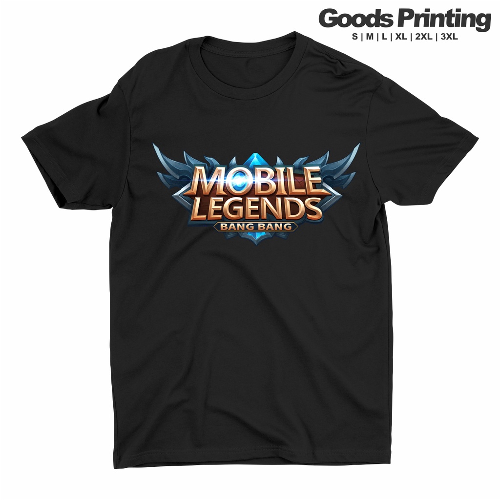 Jual Baju Kaos Dewasa Game Gaming Mobile Legend Mobile Legends ML | Shopee Indonesia