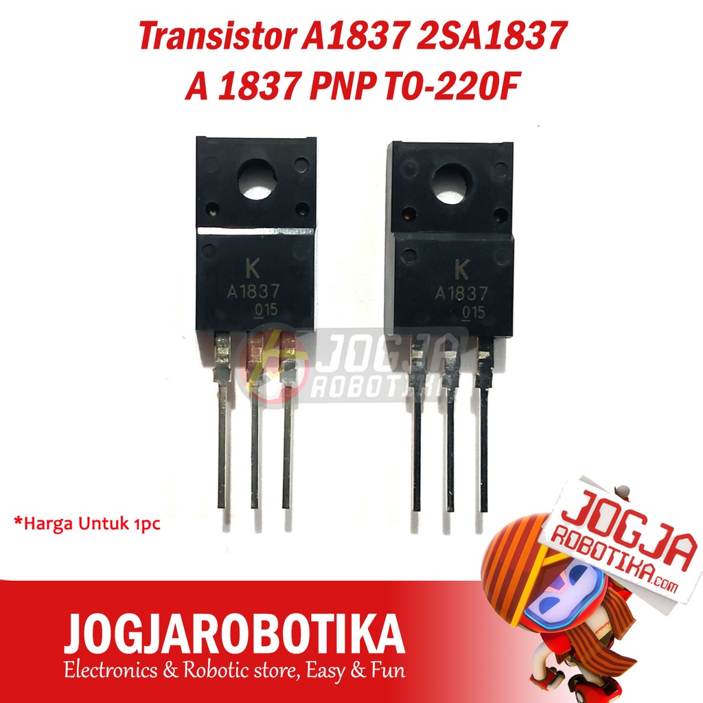 Jual Transistor Tr A1837 2SA1837 A 1837 KEC PNP TO-220F | Shopee Indonesia