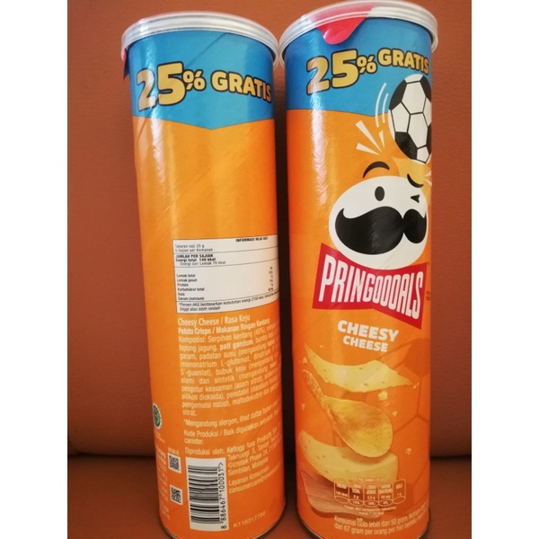 Jual Pringles Potato Chips Crips 107gr Kripik Kentang Varian Rasa (Beda ...