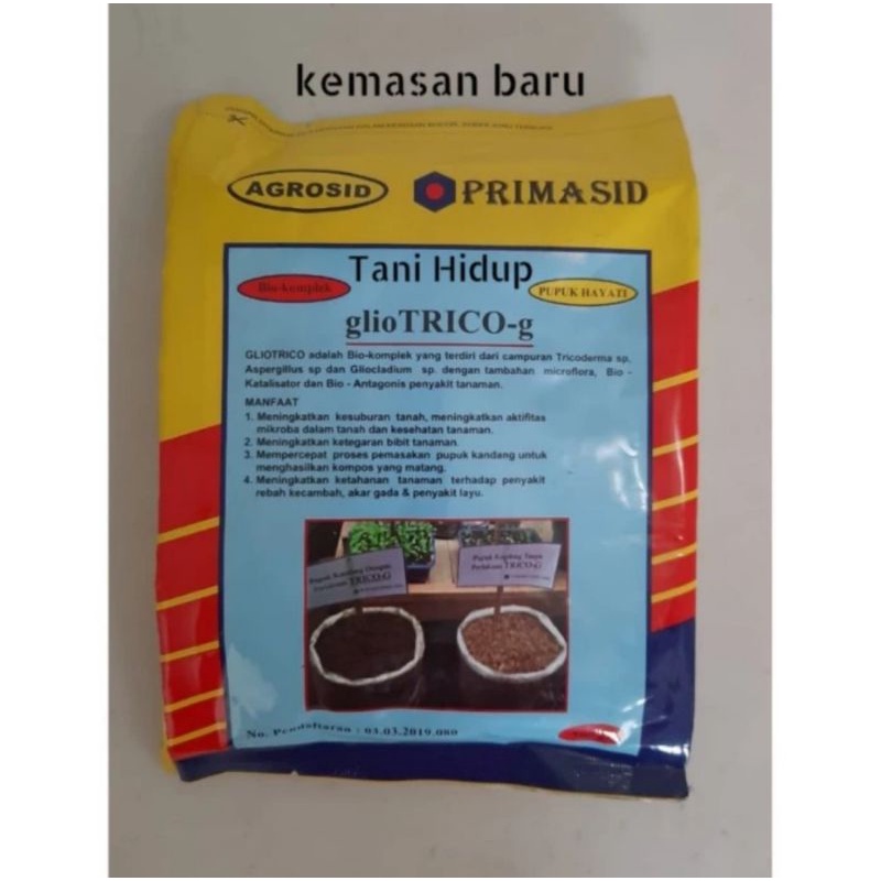 Jual Trico G Primasid 500 gram Kemasan Pabrik - Fungisida Biologis ...