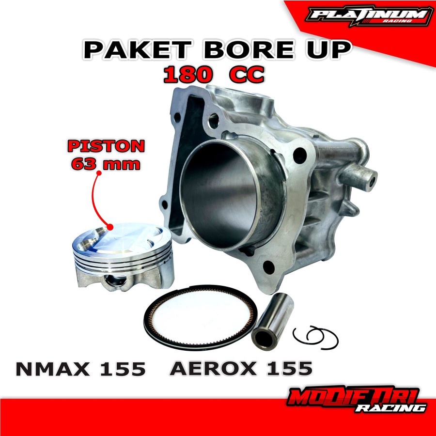 Jual BLOK BORE UP NMAX 155 - SEHER BLOK BORE UP AEROX BORE UP SEHER PISTON COAK | Shopee Indonesia