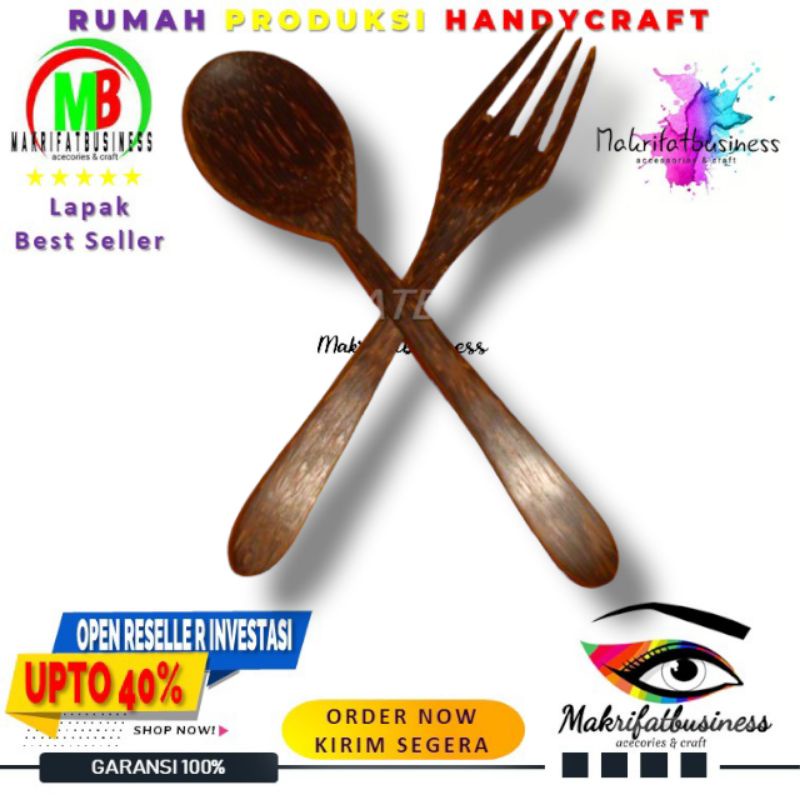 Jual Sendok garbu KAYU AREN model 01 Kode SGKA0001 | Shopee Indonesia