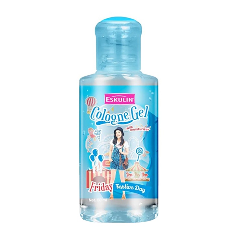Jual Eskulin Cologne Gel Friday 50ml | Shopee Indonesia