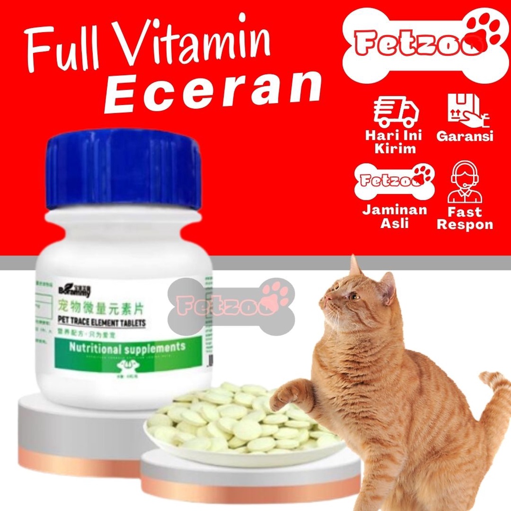 Jual VITAMIN KUCING BORAMMY TRACE ELEMENT FETZOO | Shopee Indonesia