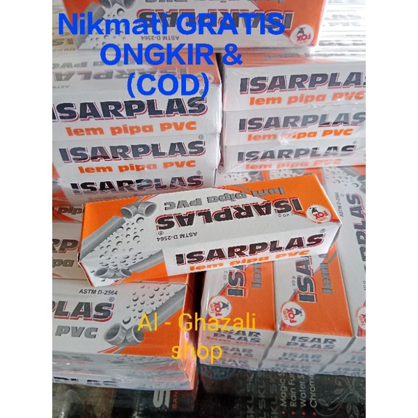 Jual LEM ISARPLAS LEM PIPA PVC KUALITAS BAGUS produksi PT. Aica Indria ...