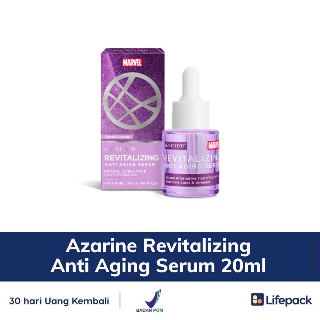 Jual Azarine Revitalizing Anti Aging Serum - 20 ml - LIFEPACK | Shopee ...