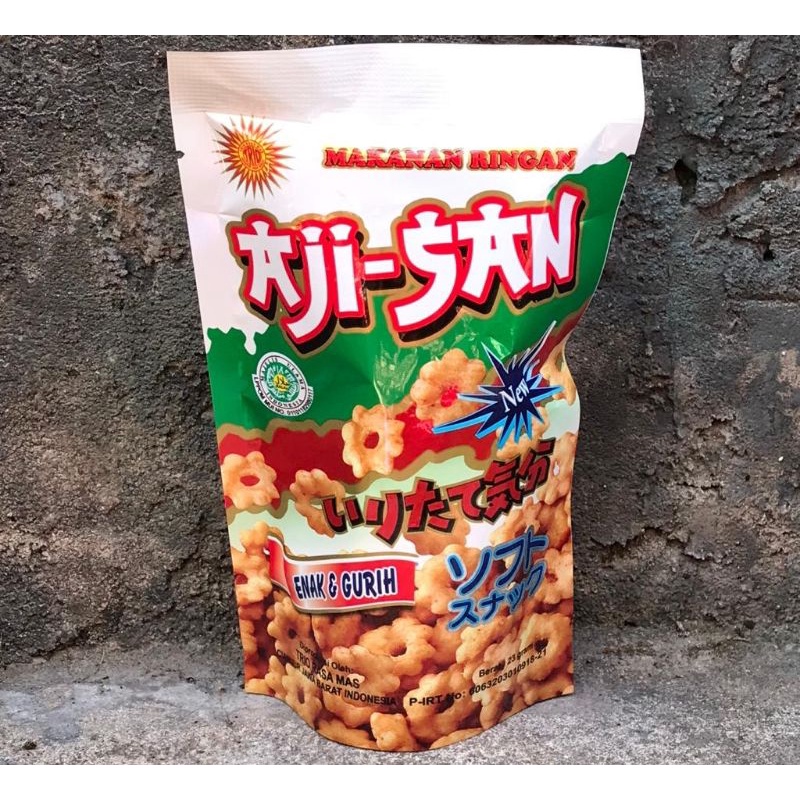 Jual Snack Ajisan since 2000 berat bersih 23 gram Cemilan enak dan ...